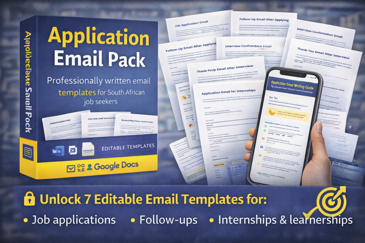 Application Email Pack - NextStepZA – Jobs, Learnerships & Colleges